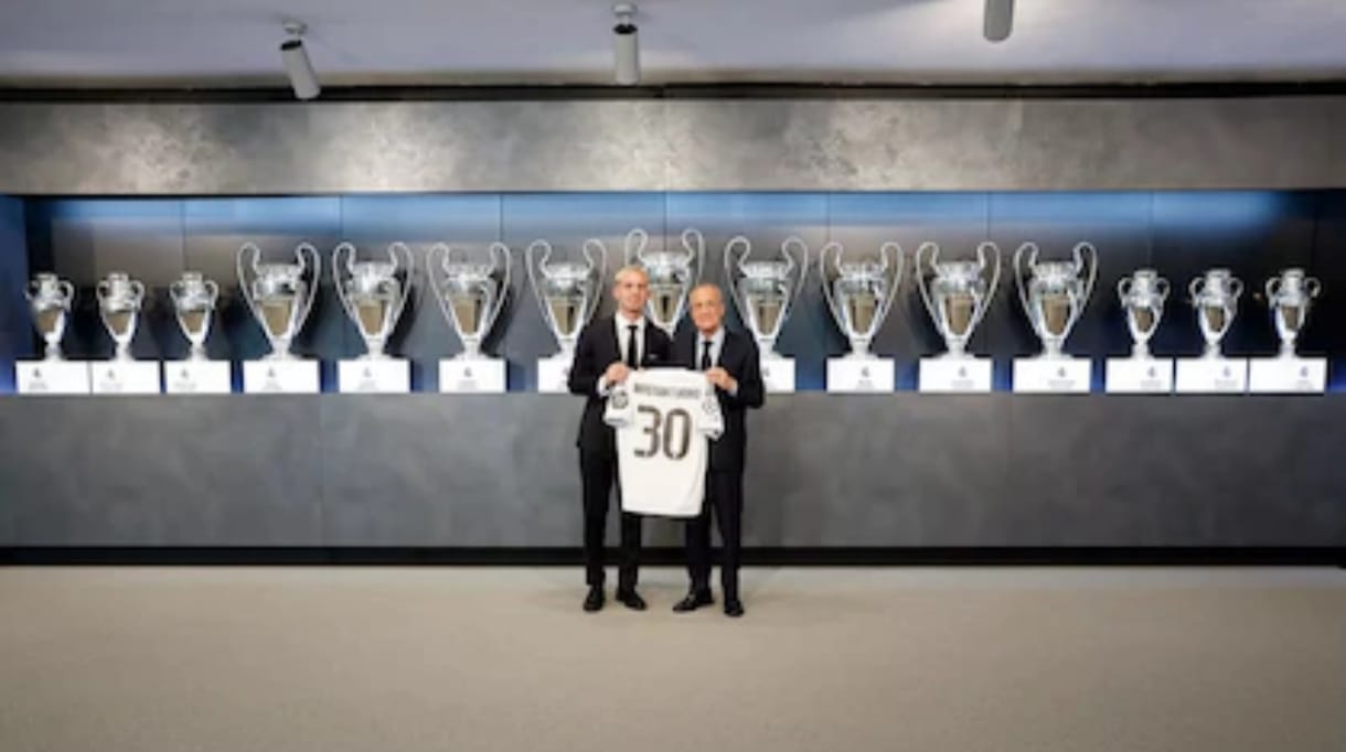 Franco Mastantuono fue presentado como nuevo jugador del Real Madrid ...